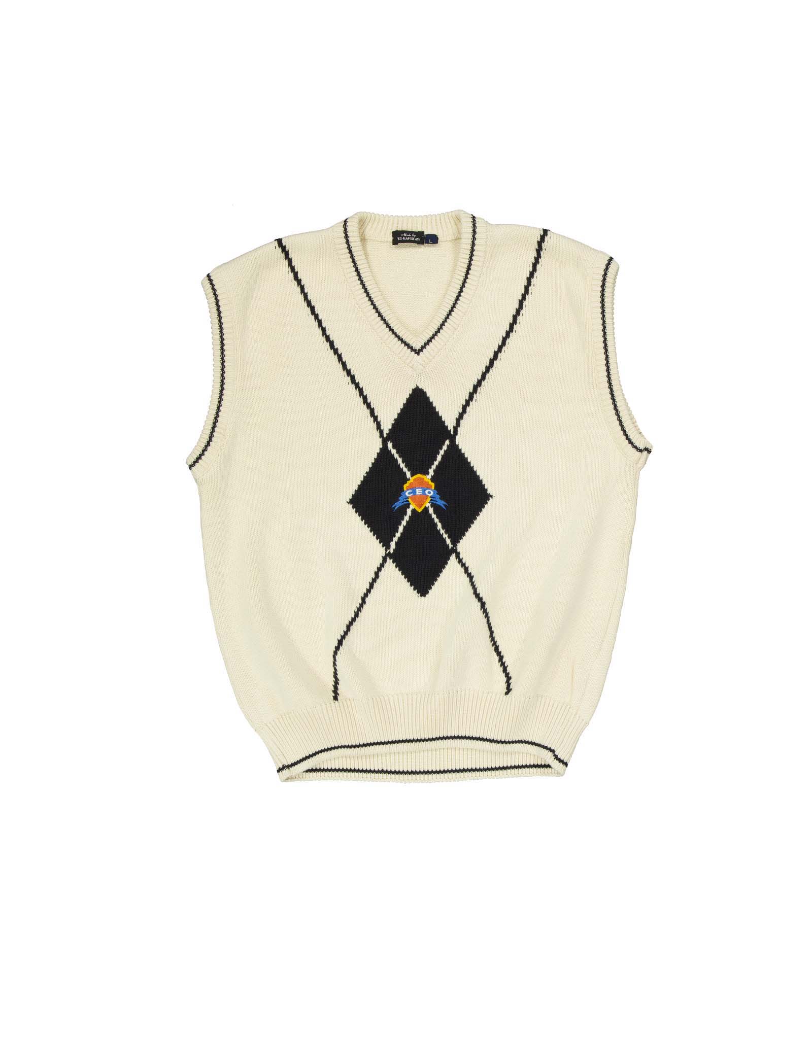 Vintage men's knitted vest