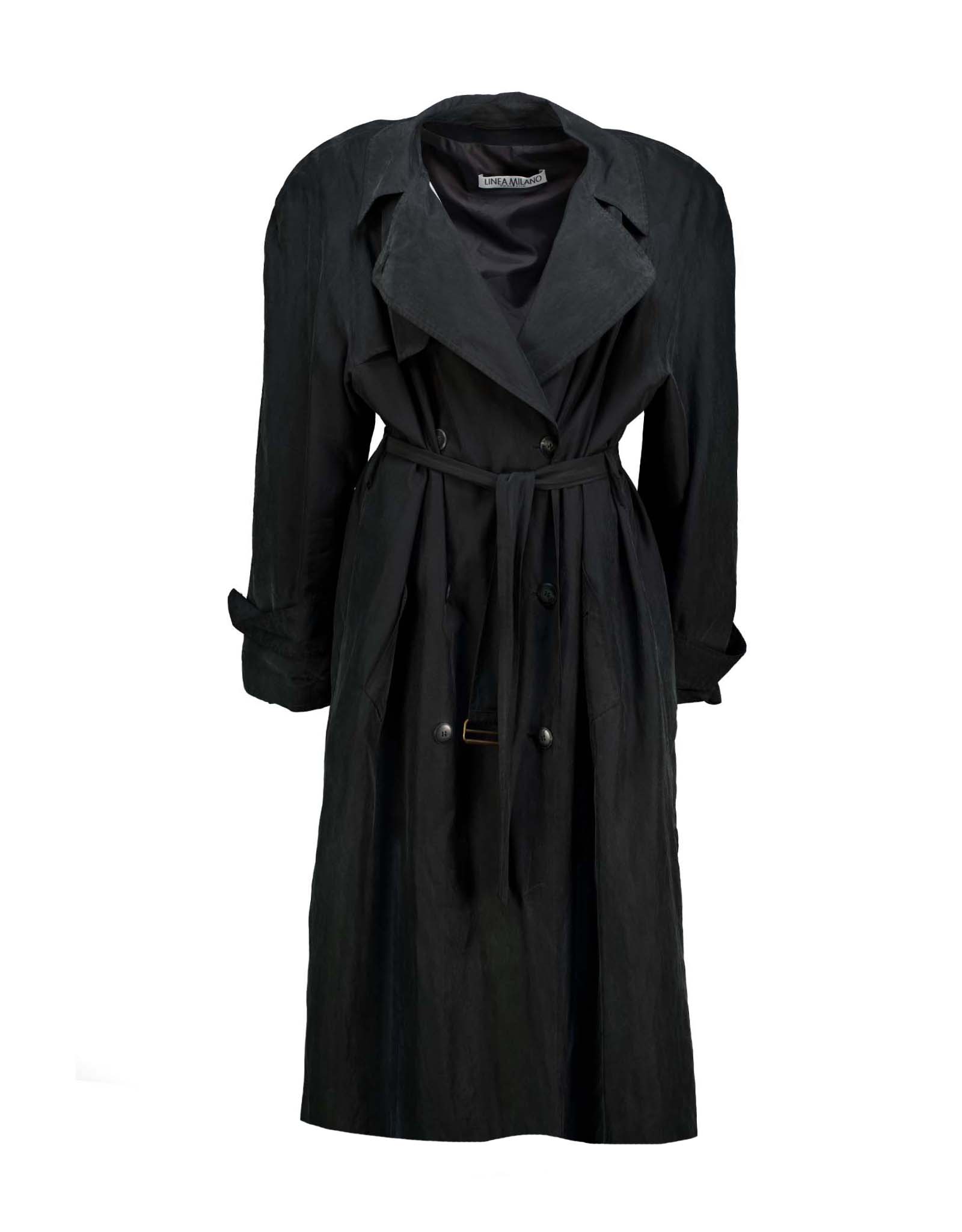 Linea Milano women's silk trench coat
