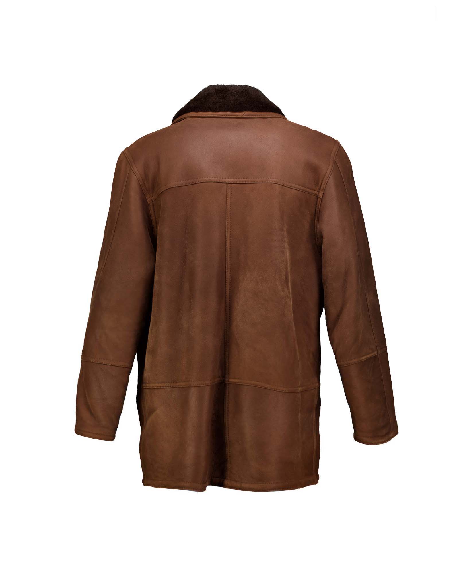 Klink Collection men's shearling jacket
