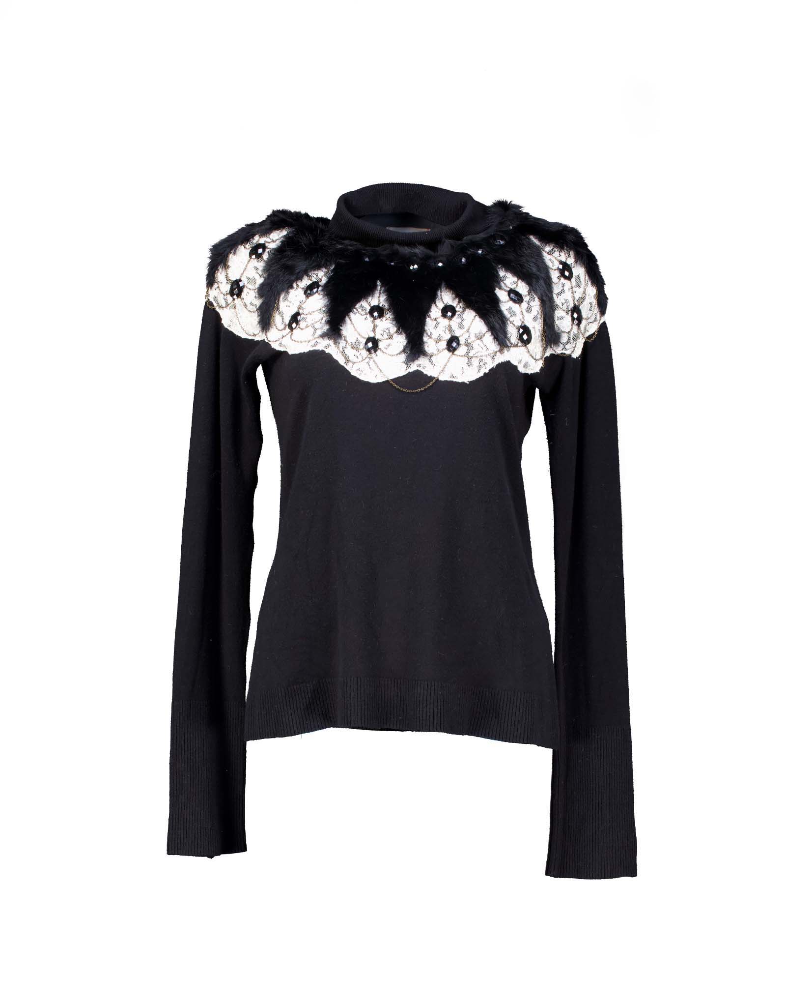 Pierre Cavallo women's roll neck sweater