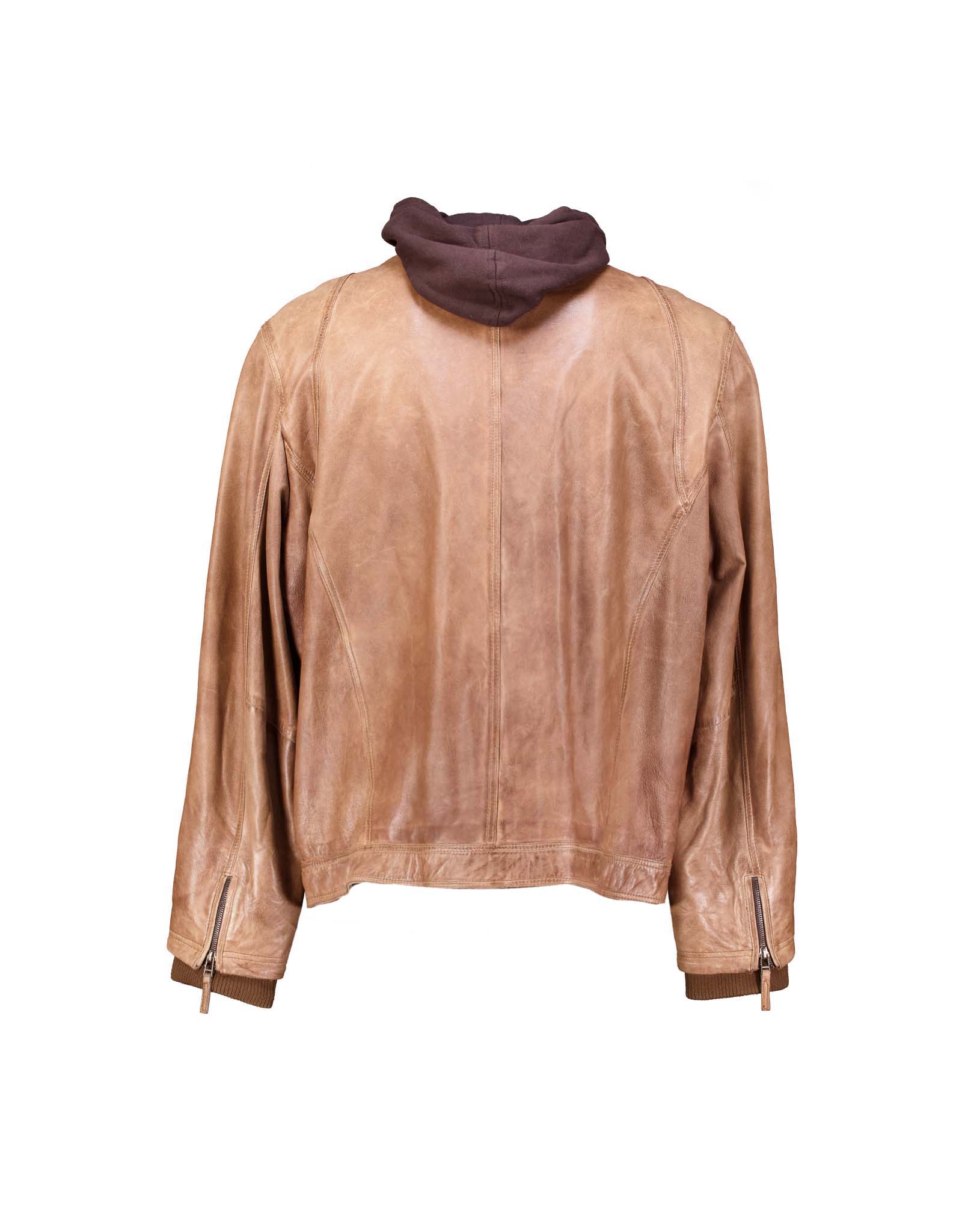 Trapper men's real leather jacket