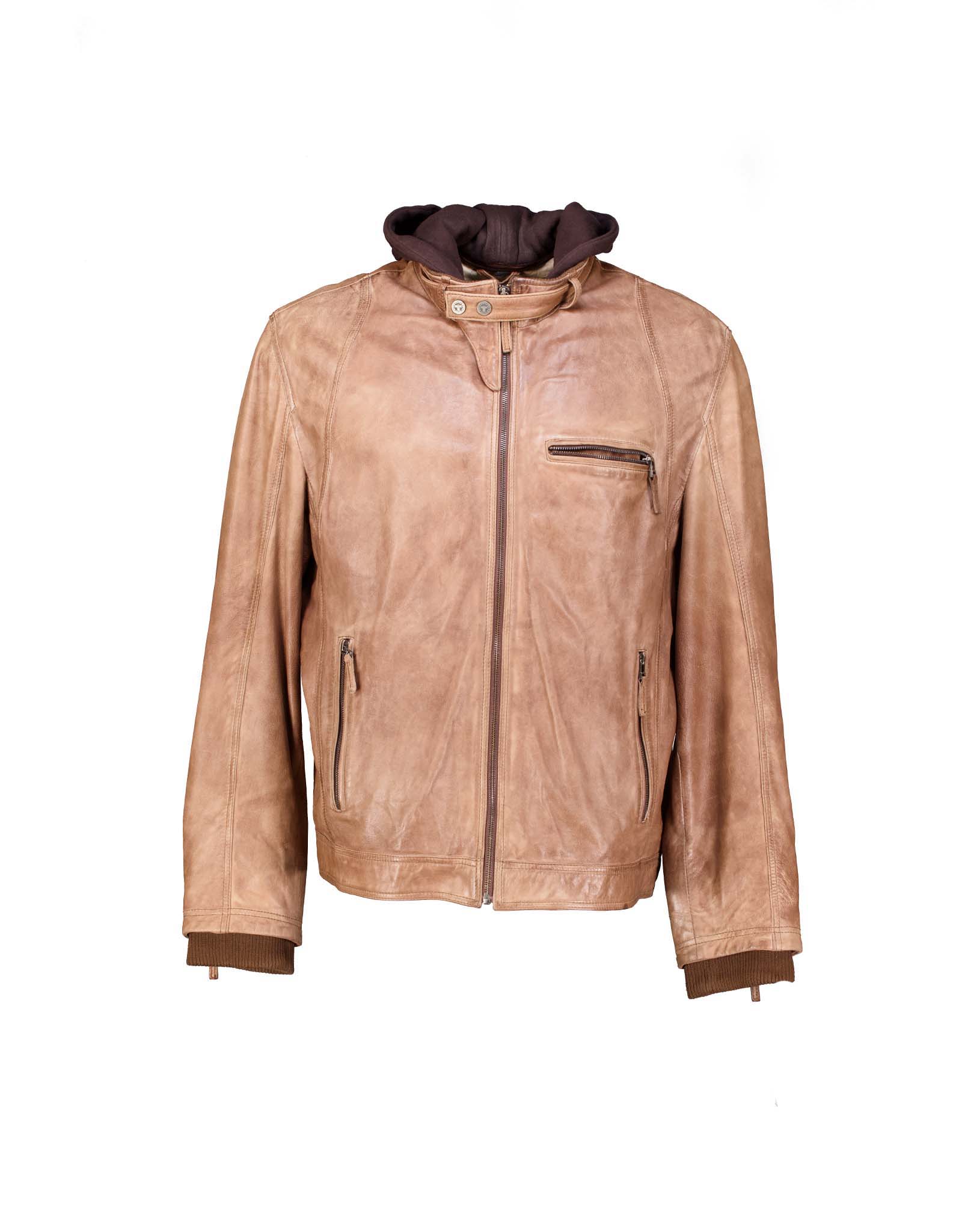 Trapper men's real leather jacket