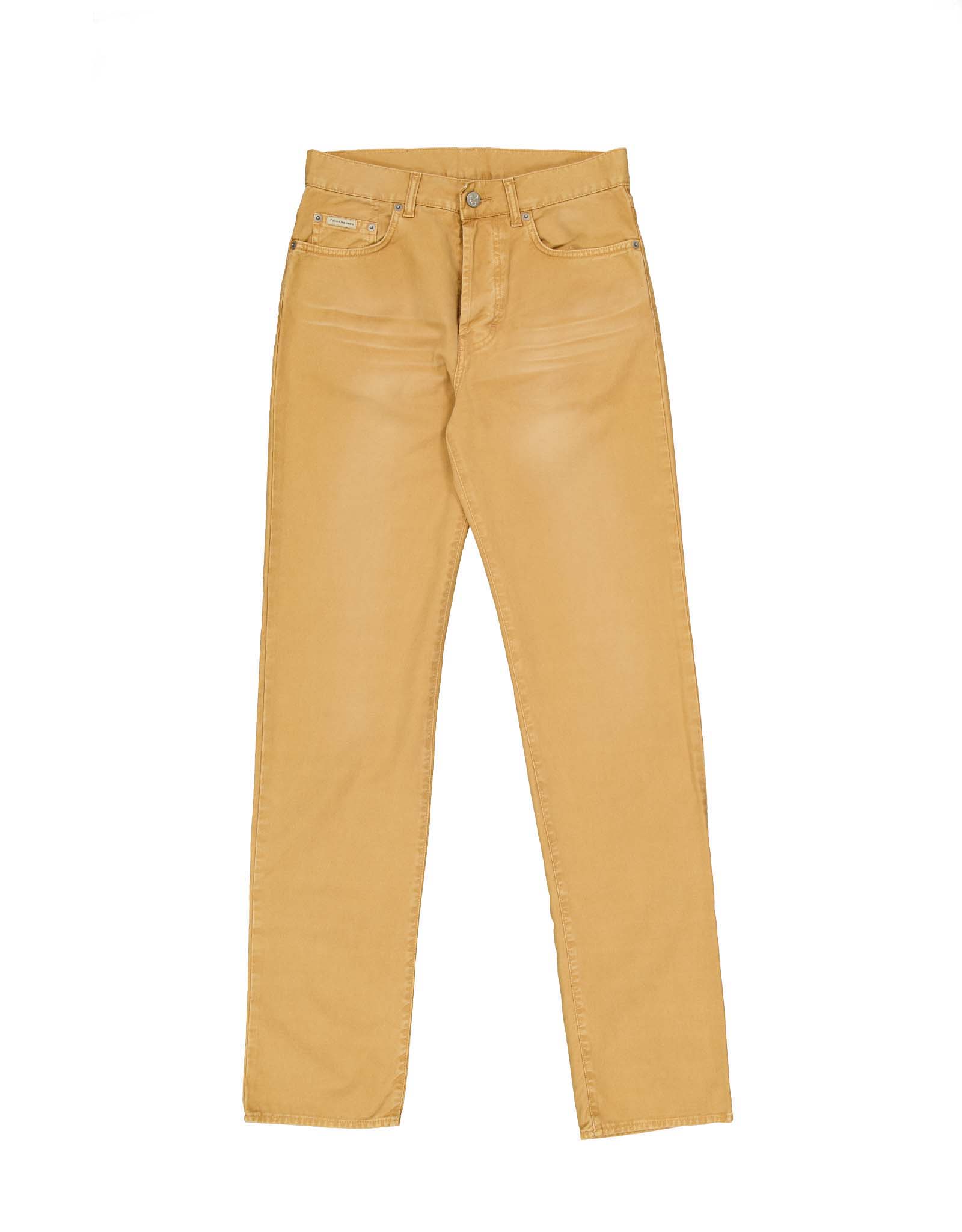 Calvin Klein Jeans men's brown cotton jeans