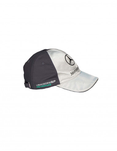Henri Lloyd vintage men's gray print baseball cap